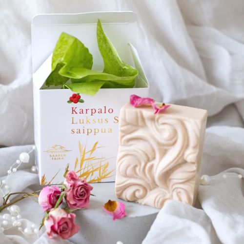 SAAREN TAIKA Karpalo Luksus Spa Saippua | Nopea postitus